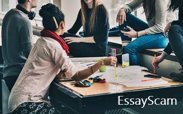 How can students complain that they are being scammed